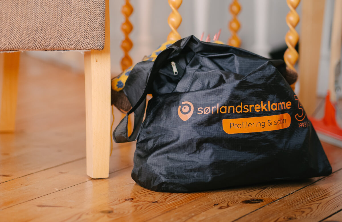 Handlenett med trykk | Sørlandsreklame | Sørlandsreklame - Profilering ...